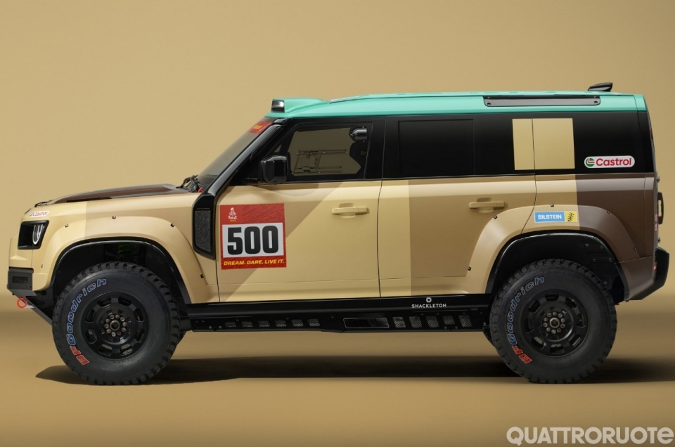 Com'è fatta la Defender Dakar D7X-R che correrà nei raid