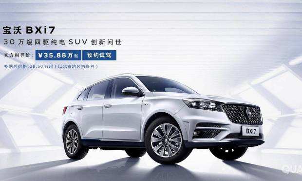 Borgward - Svelate la crossover coupé BX6 e l'elettrica BXi7 | Quattroruote.it