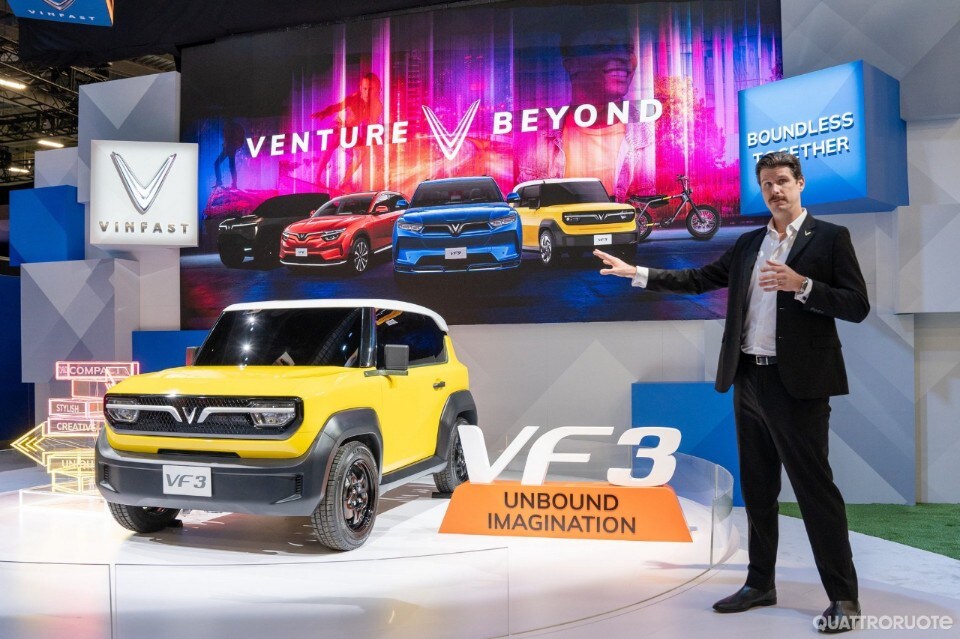 CES 2024, Vinfast: ecco il pick-up elettrico Wild e la piccola Suv VF3 | Quattroruote.it