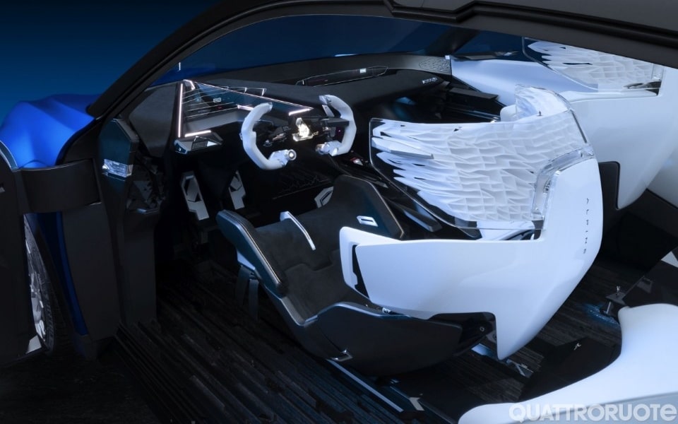 Alpine A390_β: linee, design, interni, powertrain, F.1 | Quattroruote.it