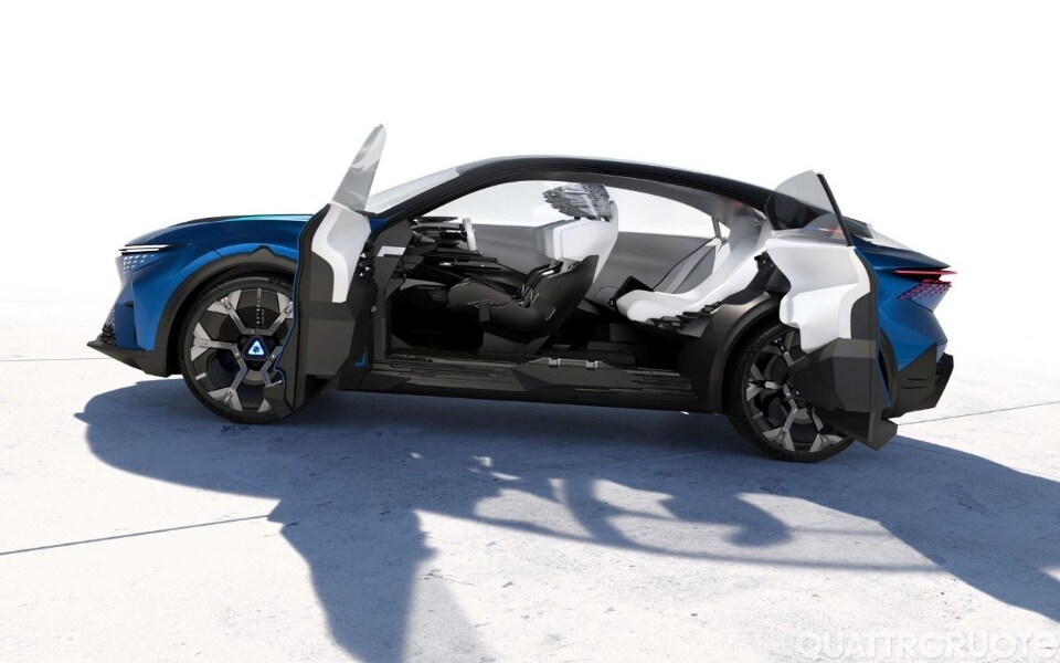 Alpine A390_β: linee, design, interni, powertrain, F.1 | Quattroruote.it