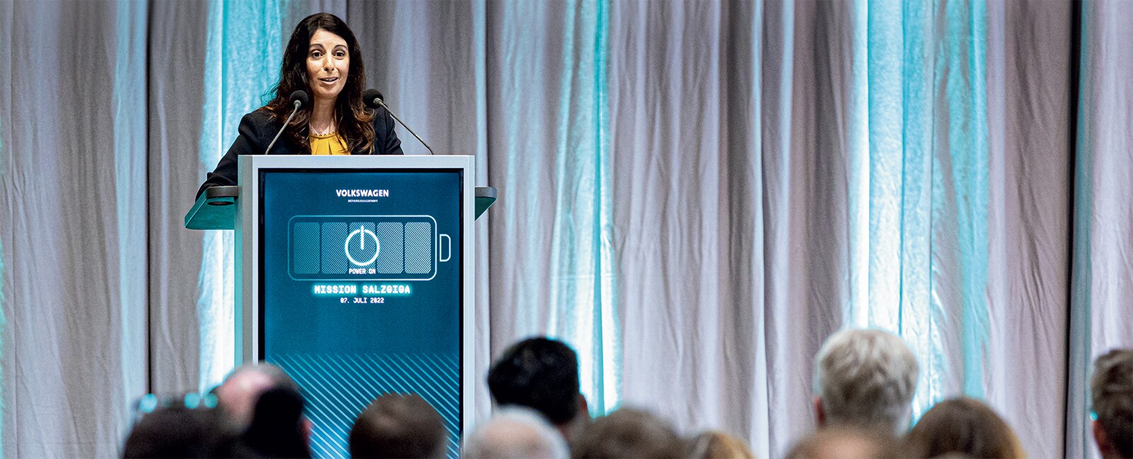 Daniela Cavallo, capo del consiglio di fabbrica della Volkswagen, ha ...