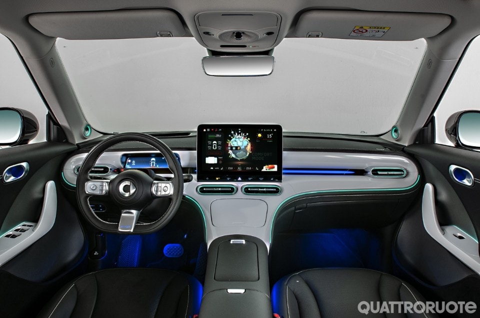 Smart #1: autonomia, interni, dimensioni e anteprima Prova su strada ...
