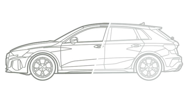 Audi RS3 Sportback tutta di traverso | Quattroruote.it